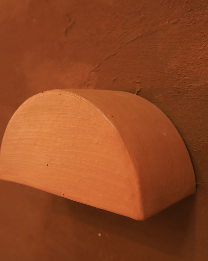 Arandela de Cerâmica Baiana Meia-Lua – Retrobel